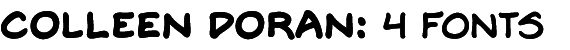 T.26 Digital Type Foundry | Fonts : Colleen Doran