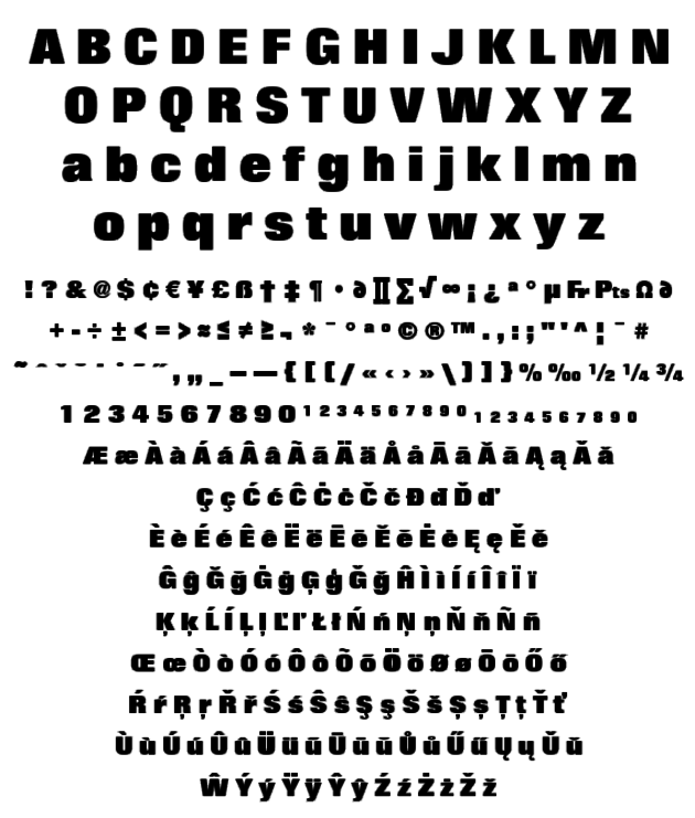 T26 Digital Type Foundry Fonts Folio