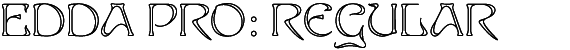 T.26 Digital Type Foundry | Fonts : Edda Pro