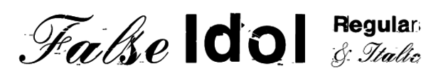 T.26 Digital Type Foundry | Fonts : False Idol