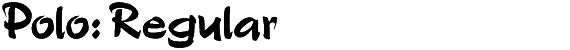 T.26 Digital Type Foundry | Fonts : Polo