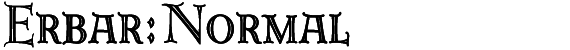 T.26 Digital Type Foundry | Fonts : Erbar