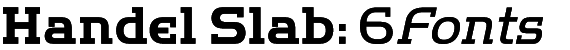 T.26 Digital Type Foundry | Fonts : Handel Slab
