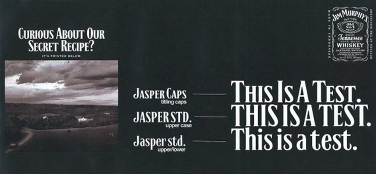 Free Jasper Daniels Font Download Garrysuite
