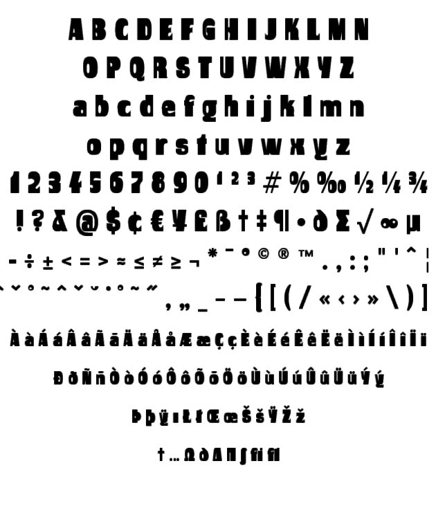 T26 Digital Type Foundry Fonts Impression