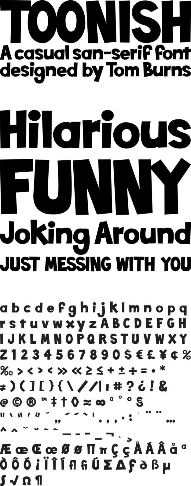 T.26 Digital Type Foundry | Fonts : Toonish